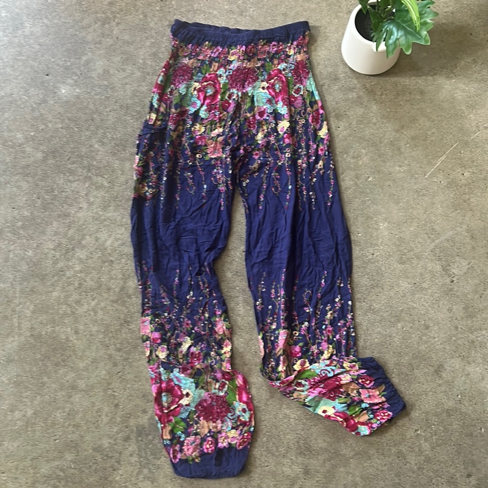 Authentic Harlem Pants Made In India High Waisted Poc… - Gem